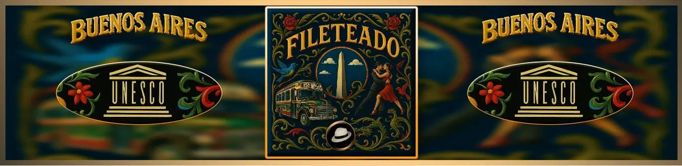Fileteado Porteño - Patrimonio UNESCO - Raúl De Los Hoyos